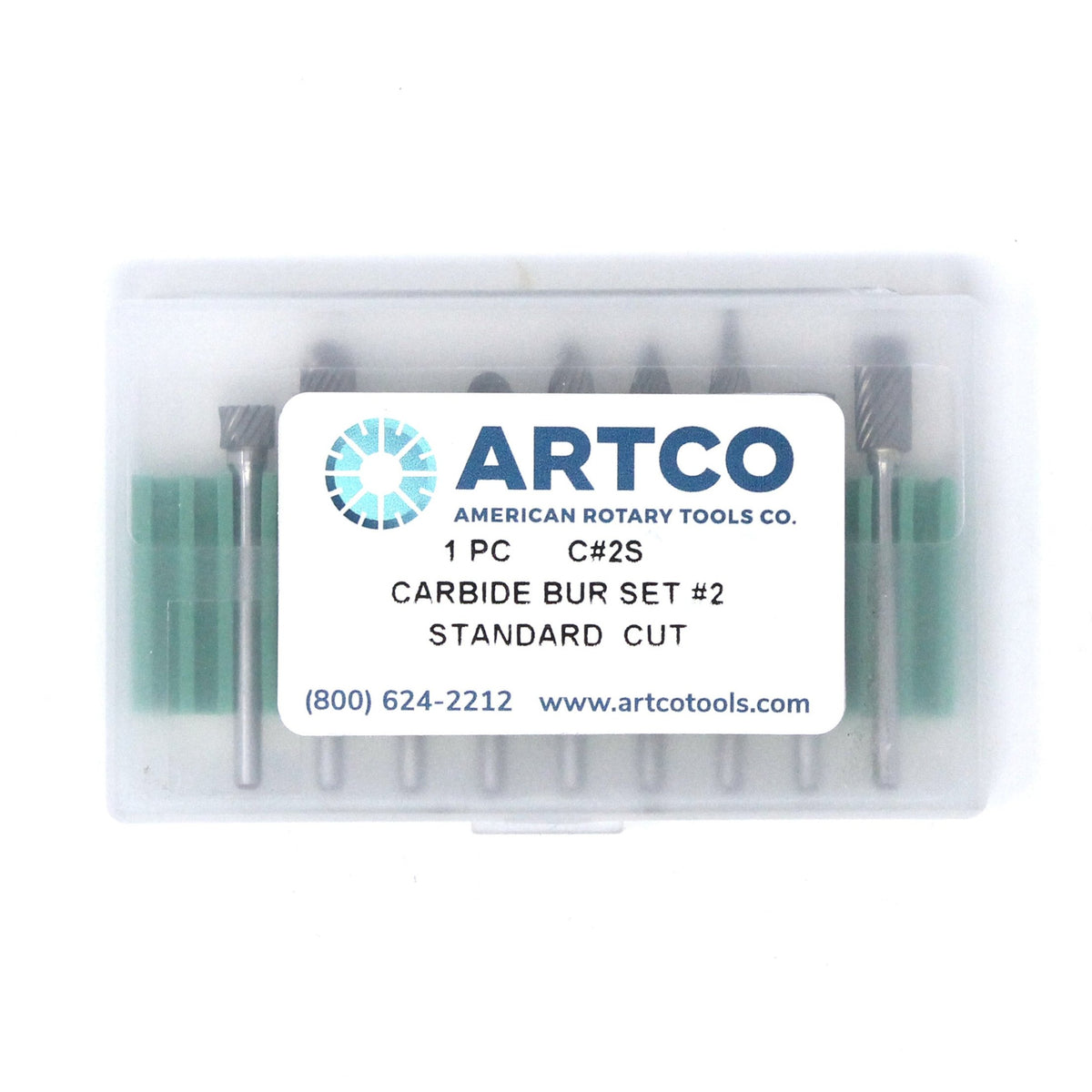 ARTCO Carbide Bur Set #2 - 1/4" Ø– ArtcoTools.com