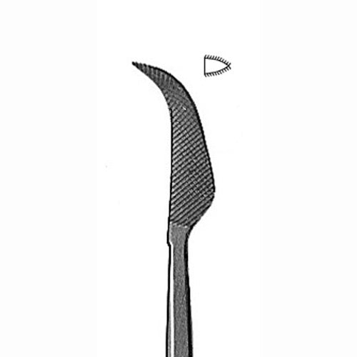 Grobet 6" Die Sinker Riffler File - Shape #952 - ARTCO - American ...