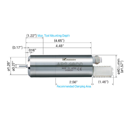 NSK Nakanishi ABS-1600 Air Bearing Spindle - 160,000 rpm– ArtcoTools.com