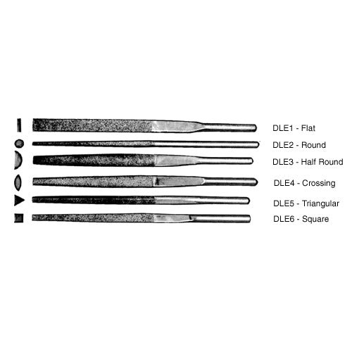 DIPROFIL Long Diamond Files - ARTCO - American Rotary Tools Company ...