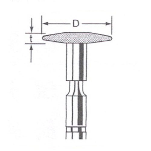 DIPROFIL Diamond Pins - Saucer Shape - ARTCO - American Rotary Tools ...