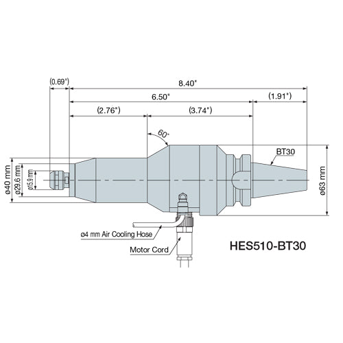 NSK Nakanishi HES510 Milling Spindle - ARTCO - American Rotary Tools ...