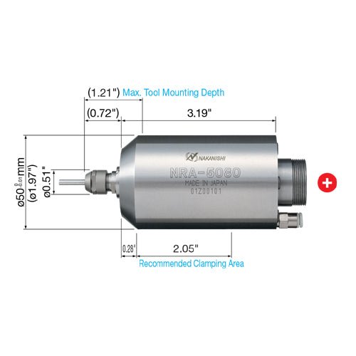 NSK Nakanishi NRA-5080 Air Bearing Spindle - 80,000 rpm– ArtcoTools.com