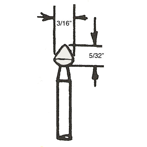 Mounted Grinding Wheels - Shape R4612 - on 1/8"Shank– ArtcoTools.com