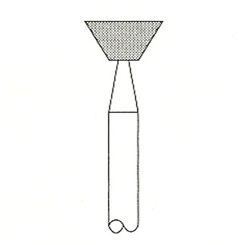 White Polishing Point - 1/4''dia. x 1/8'' - ARTCO - American Rotary ...